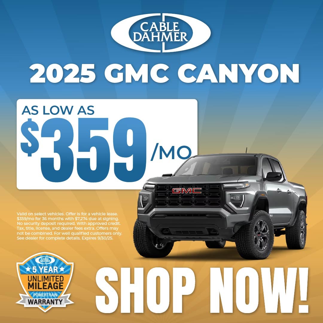 2025 GMC Canyon | Cable Dahmer Buick GMC of Independence Specials Independence, MO